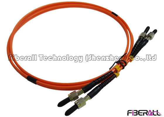Duplex SMA Fiber Optic Patch Cable With Metal Ferrule And 3.0mm Multi Mode Cable supplier