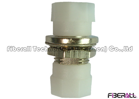 Brass Small D Type Optical Fiber Adapter With Ceramic Sleeve For FC Pigtail supplier