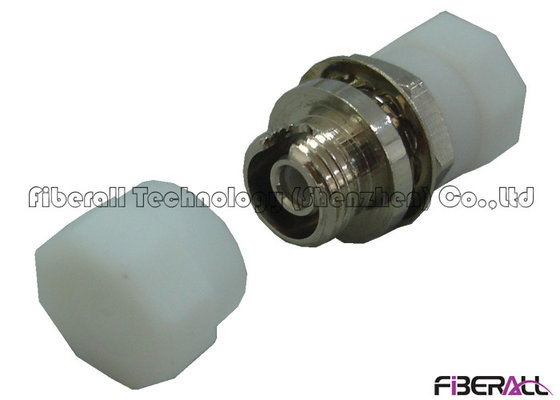 Brass Small D Type Optical Fiber Adapter With Ceramic Sleeve For FC Pigtail supplier