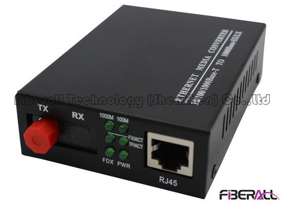 10-100-1000M Fiber Media Converter With FC Simplex Or Duplex Port supplier