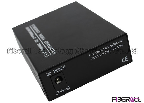 Ethernet To Fiber Optical Media Converter And Transceiver 10 / 100 / 1000M SC DX supplier