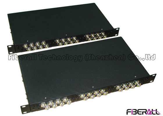 Rack Mounted Fiber Optic Patch Panel Optical Distribution Box With FC Adapter 24F supplier