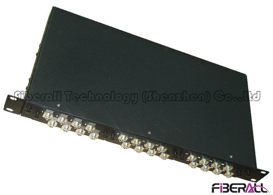 Rack Mounted Fiber Optic Patch Panel Optical Distribution Box With FC Adapter 24F supplier