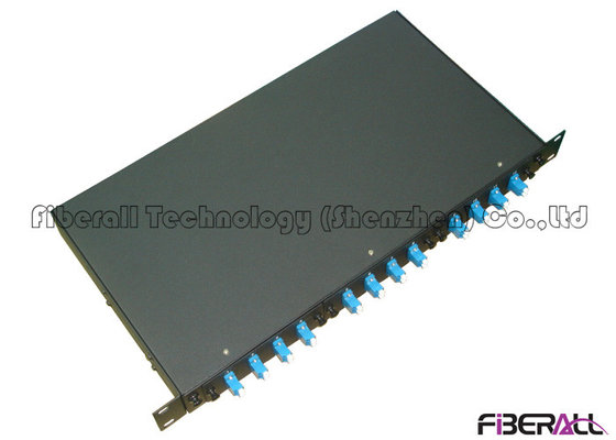 High Density Fiber Optic Patch Panel With LC Pigtail Easy To Enlarge Capacity supplier