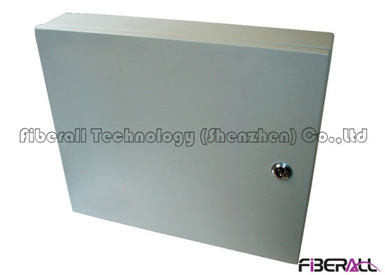 Wall Mounted Waterproof Fiber Optic Termination Box 24 Fibers For Outdoor Use supplier