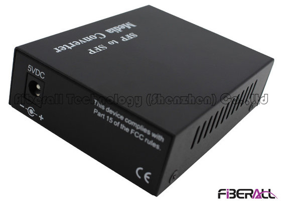 SFP To SFP Fiber Media Converter Single Mode To Multimode Converter SM To MM supplier