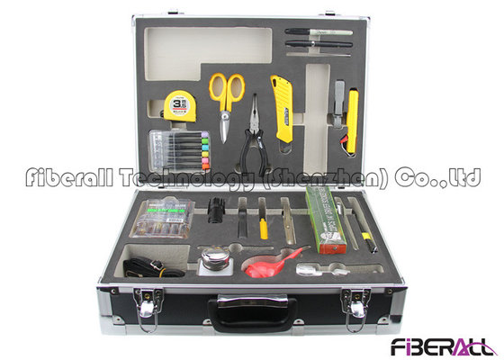 Optical Fiber Fusion Splicing And Termination Tool Kit For Fiber Cable Construction supplier