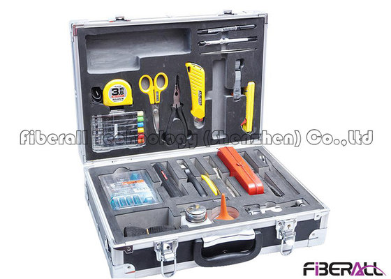 Optical Fiber Fusion Splicing And Termination Tool Kit For Fiber Cable Construction supplier