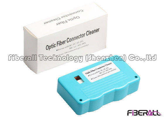 Blue Cassette Fiber Cleaner Optical Fiber Cleaning Tool Fiber Clean Box supplier