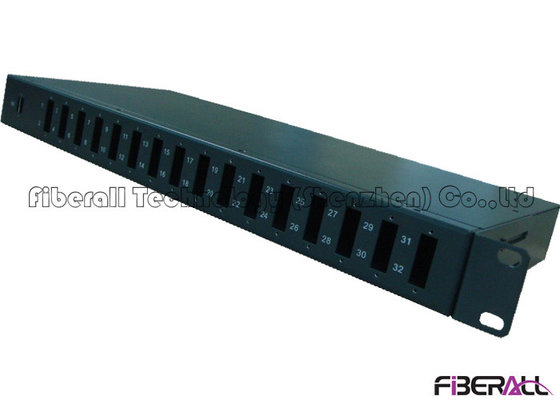 Full Loaded 1U 19 Inch Rack Mounted Fiber Optic PLC Splitter With SC/APC Adapter supplier