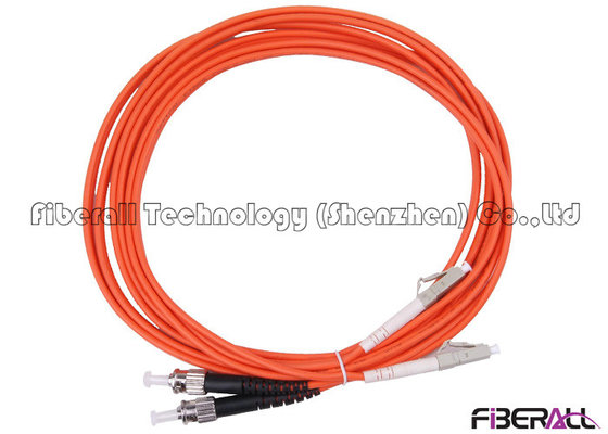 Duplex LC To ST Fiber Patch Cord With Milled Pieces ST Fiber Connector Multimode supplier