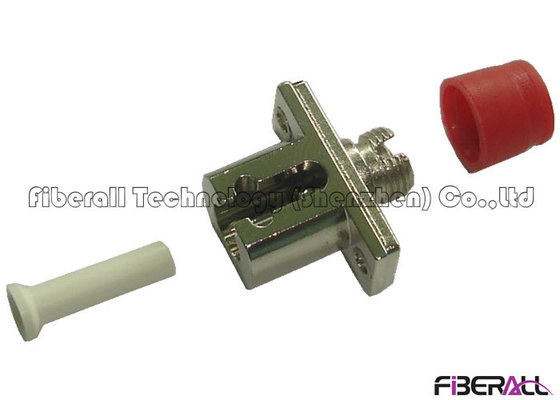 Metal Body Hybrid Optical Fiber Adapter LC/PC To FC/PC With Flange For Installation supplier
