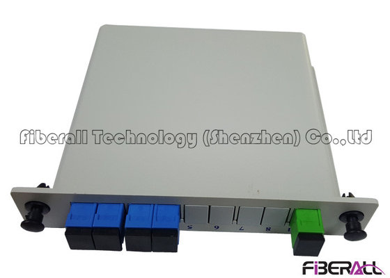 Single Mode Optical Fiber Splitter PLC In LGX Box With G657A1 Fiber And SC / UPC Adapter supplier