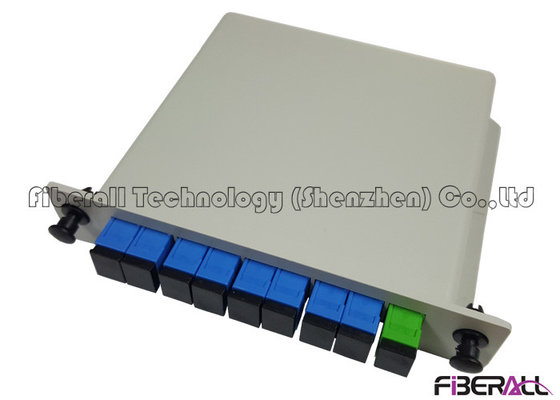 EPON GPON BPON LGX type 1x8 Optical PLC Splitter Low Polarization Dependent Loss supplier