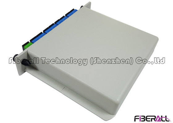 EPON GPON BPON LGX type 1x8 Optical PLC Splitter Low Polarization Dependent Loss supplier