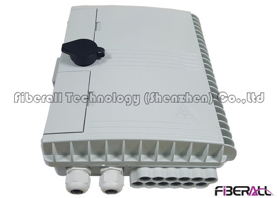 Pole Or Wall Mounted Fiber Distribution Box For 1x8 LGX PLC Fiber Optic Splitter supplier