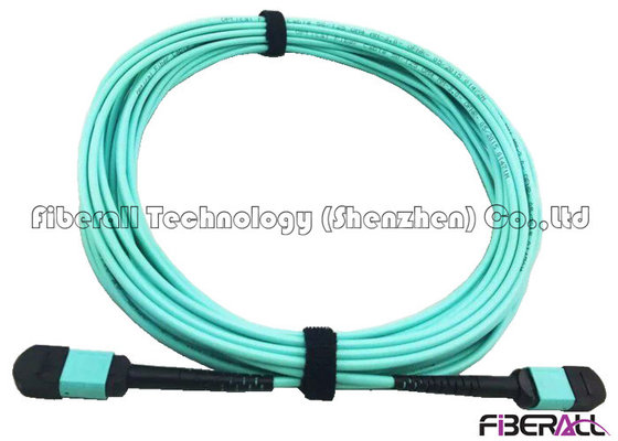 MPO To MPO MTP To MTP MPO To LC OM3 Fiber Optic Patch Cord Multimode 8F 12F 24F supplier