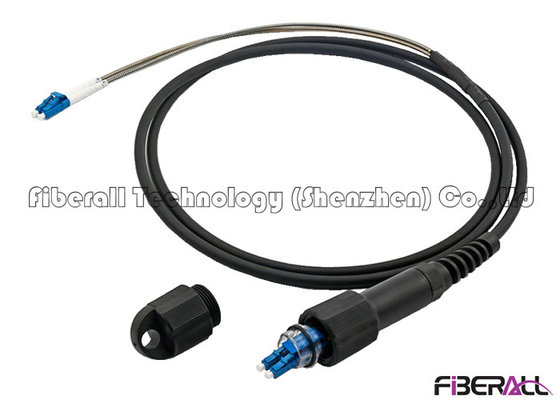 PDLC - LC Duplex  Fiber Optic Jumper , Single Mode Optical Fiber Patch Cord supplier