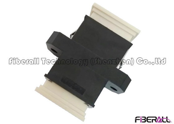 PC Plastic MPO Fiber Optic Adapter For Single Mode And Multimode MPO Patch Cord supplier