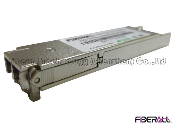 Dual Fiber 10Gbps XFP Optical Fiber Transceiver With LC Duplex Interface , 10KM supplier