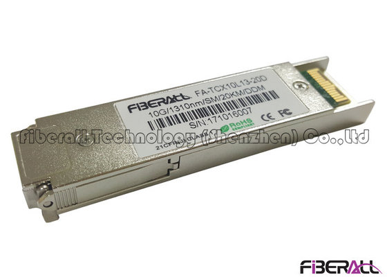 10 Gigabit Fiber Optic Transceiver Small Form Factor Pluggable XFP LC Simplex SM 20KM supplier