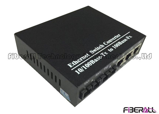 Cascading 100Base Ethernet Multi Port Fiber Switch With 2 Duplex SC Optical Ports 3 UTP Ports supplier