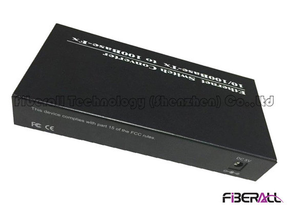 Cascade 8 Port Fast Ethernet Switch 100M With 2 SC Ports And 6 RJ45 Ports supplier