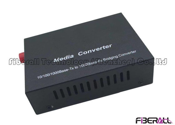 1000Base - Fx Bridging Fiber Media Converter , Dual Port Ethernet Switch One FC Port And One UTP Port supplier