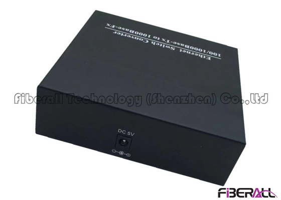 1000M Ethernet Switch Converter Single Fiber with 1 FC Optical Port 8 RJ45 Ports supplier