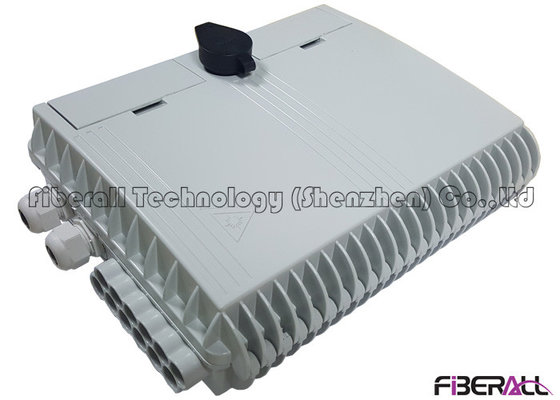LGX Card Type 1x8 Fiber Optic PLC Splitter With Outdoor Fiber Distribution Box supplier