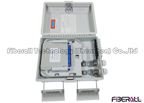 LGX Card Type 1x8 Fiber Optic PLC Splitter With Outdoor Fiber Distribution Box supplier