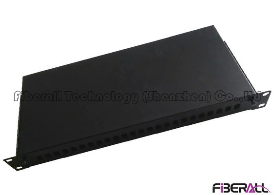 24F SC Simplex Rack Fiber Optic Patch Panel Drawer Type Fiber Distribution Box supplier