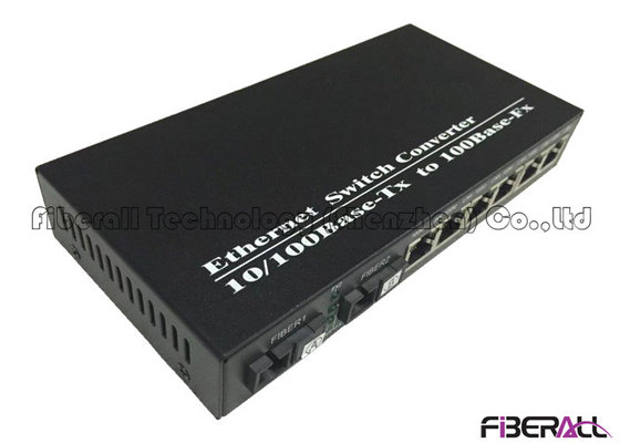 100M Cascade Optical Switch Multiport WDM Fiber Media Converter With 6 LAN Ports supplier