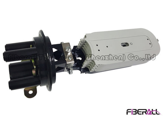 Heat Shrinkable Vertical Type 24 Fibers Optical Cable Splice Joint Closure supplier