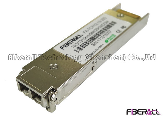 Dual Fiber 10Gbps XFP Optical Fiber Transceiver With LC Duplex Interface , 10KM