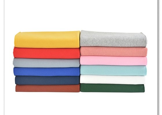 China 100%cotton hoodie stretch knitted fabric large and small loop fish-scale fabric leisure sports suit fabr supplier