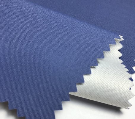 100%polyester 228T taslan waterproof white coating 130gsm 150cm width for jacket fabric supplier