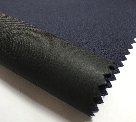 Poly pongee waterproof wet fabric 240t 50d*50d  99gsm for workwear sportswear jacket supplier