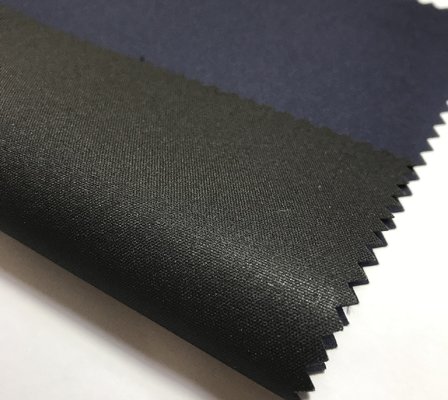 Poly pongee waterproof wet fabric 240t 50d*50d  99gsm for workwear sportswear jacket supplier