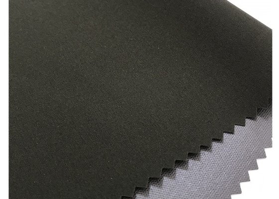 95%polyester 5%spandex 100D 4way stretchblend fabri lamination waterproof worker red color customized fabric supplier