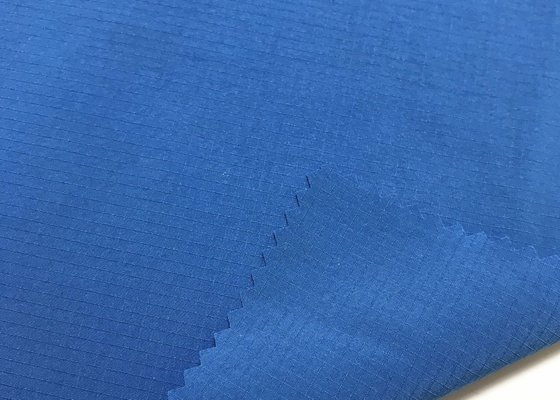 100% waterproof taslan ripstop nylon fabric 240t 40D+20D*40D+20D blue color customized fabric supplier
