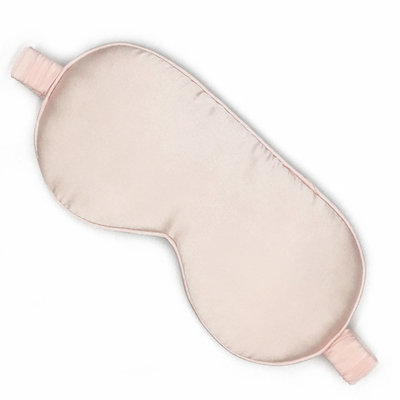 USB heated silk eye mask adjustable temperature control custom embroidery printing LOGO supplier