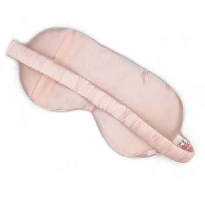 USB heated silk eye mask adjustable temperature control custom embroidery printing LOGO supplier