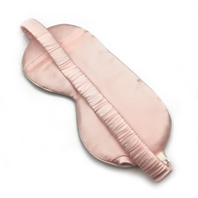 USB heated silk eye mask adjustable temperature control custom embroidery printing LOGO supplier