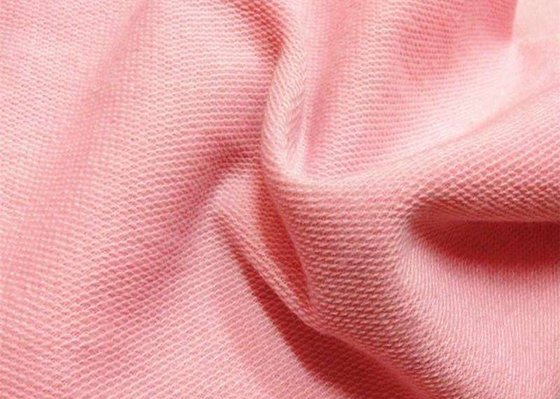 32s100% cotton hooded fabric minnow scale stretch knitted fabric leisure sports suit fabric stock supplier