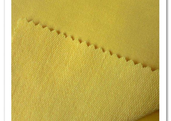32s100% cotton hooded fabric minnow scale stretch knitted fabric leisure sports suit fabric stock supplier