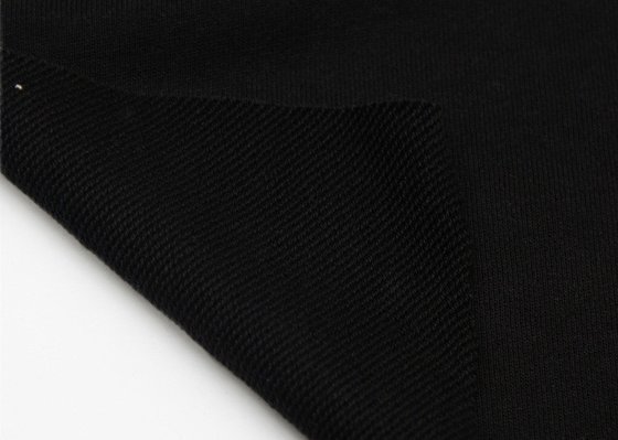 stock 32s hoodie fabric CVC fish scale stretch knitted small wool ring fabric leisure sports suit fabric supplier