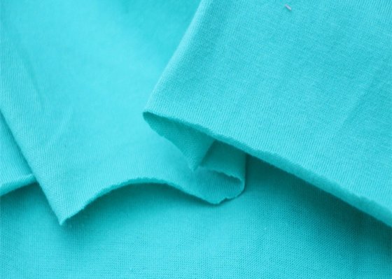 Factory direct sale 32S cotton spandex 4way stretch Jersey knitted fabric ammonia dress four side elastic supplier