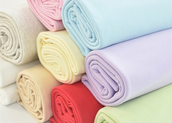 high density 40s 100% cotton cloth double faced cotton baby clothing jersey fabric supplier