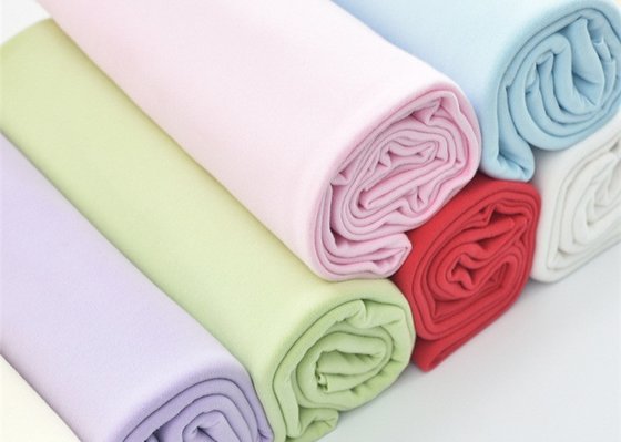 high density 40s 100% cotton cloth double faced cotton baby clothing jersey fabric supplier